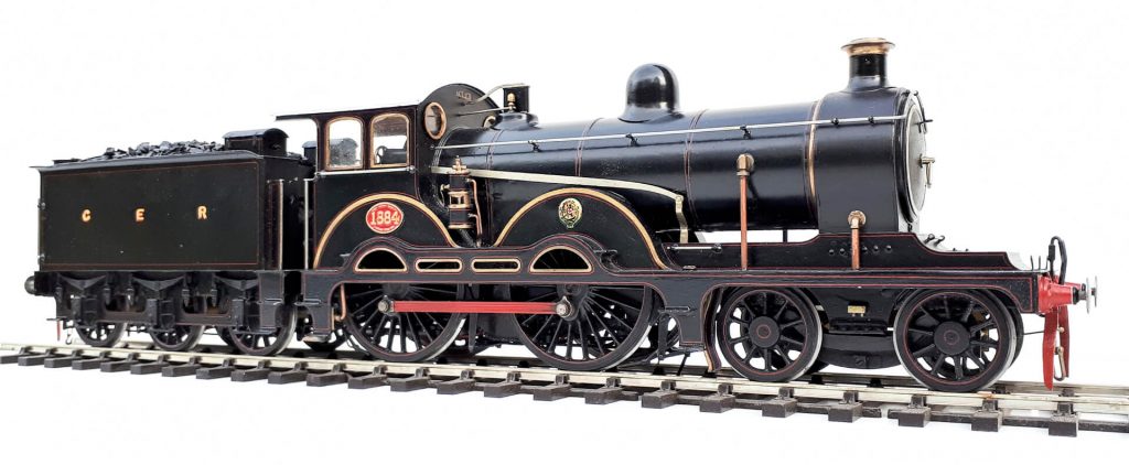 GER S46 (Claud Hamilton) Class 4-4-0 no. 1884 – 7mmloco.co.uk