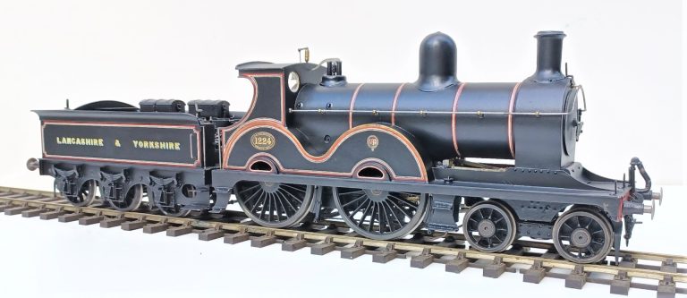 Lancashire & Yorkshire Railway Aspinal 7′-3″ 4-4-0 no. 1224 (Flyer ...